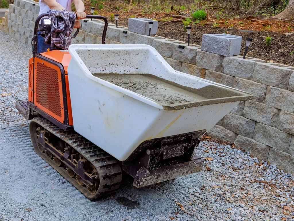 T500 Dump Truck | Compact 500kg Crawler Dumper for Concrete and Soil