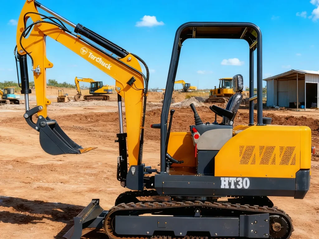 HT35 Mini Excavator | 3.5-Ton Compact Digger, Attachments & Factory ...