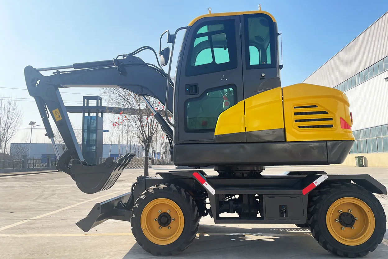 HT45 Bagger | 4,5-Tonnen-Radbagger für den Einsatz in Städten und ...