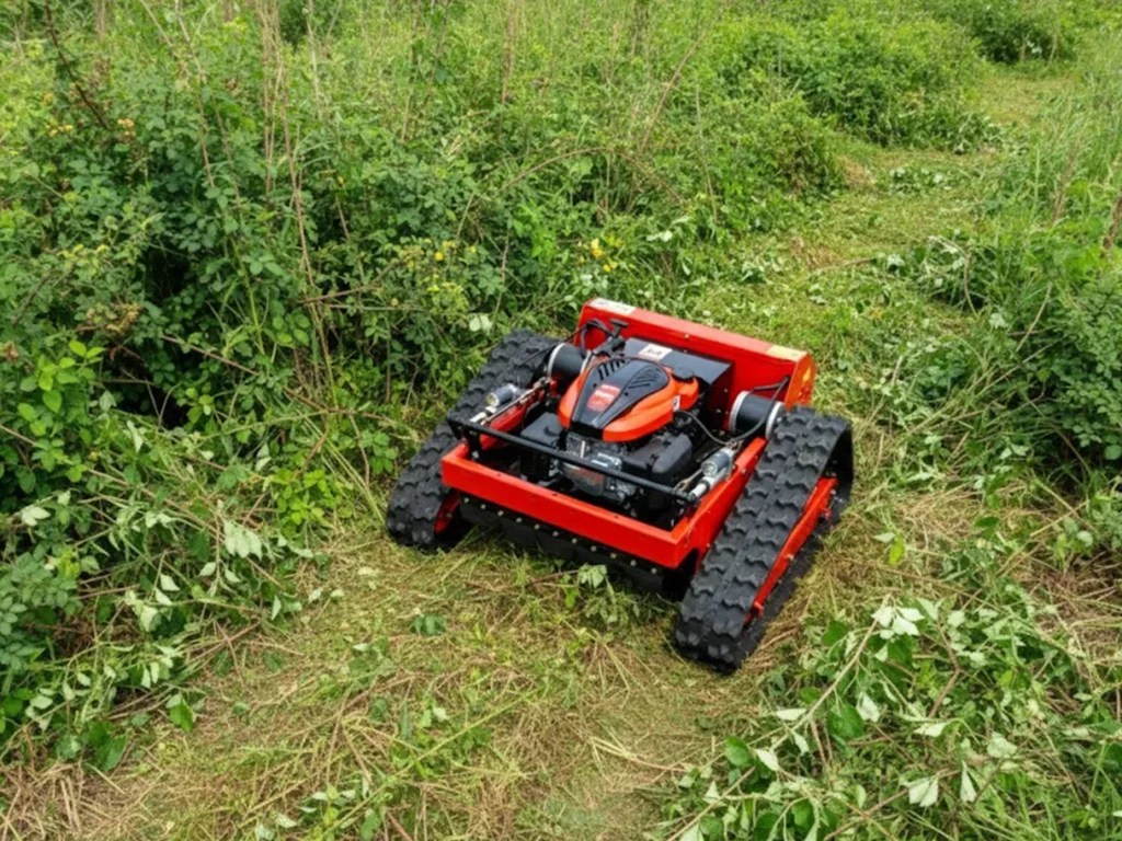 TCL-550B RC Tractor Mower | Remote Control Track Mower